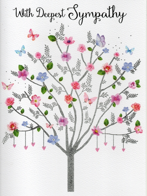 With Deepest Sympathy card – buy online or call 0161 789 4914